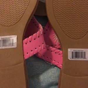 Simply Southern | Shoes | New Simply Southern Brown Pink Pineapple ...